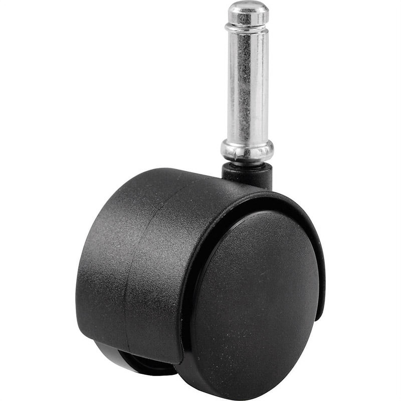 Shepherd Hardware 9741 2 in. Twin Wheel Stem Caster- Black - Walmart.com