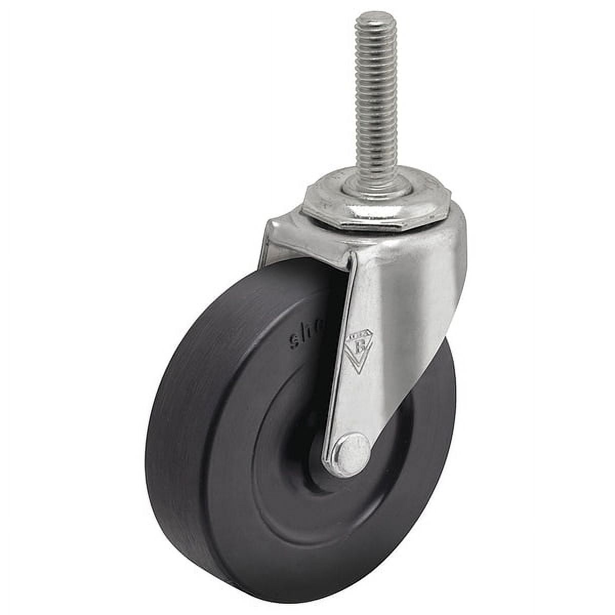 Shepherd Hardware Stem Caster,2"dia,Rubber,80lb PRE20634ZN-3R - Walmart.com