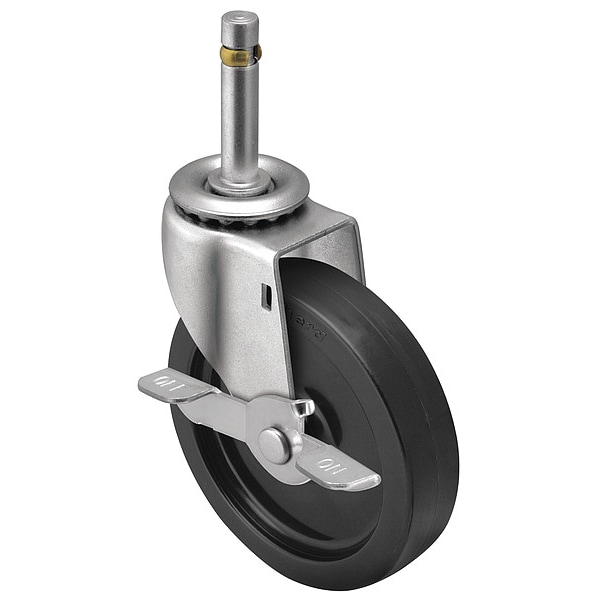 Shepherd Hardware Stem Caster,4"dia,Polypropylene,150lb PRE40273ZN-3EB ...