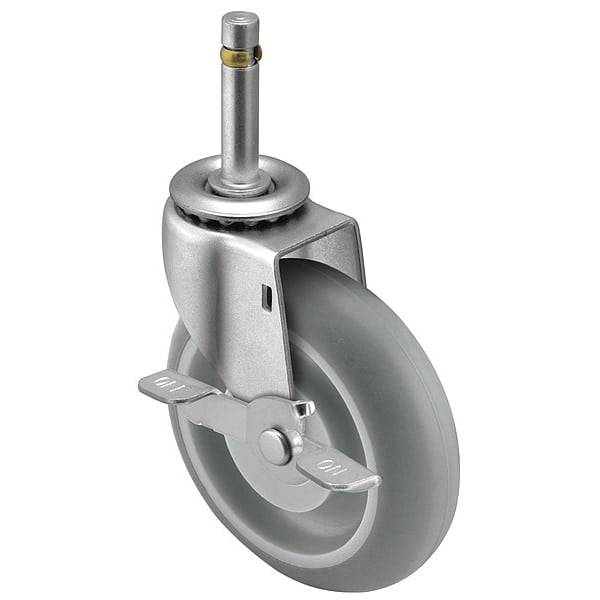 Shepherd Hardware Stem Caster,4"dia,150lb PRE40273ZN-MNTB - Walmart.com