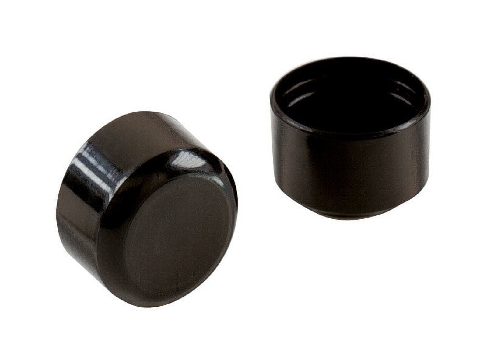 Shepherd Hardware Plastic Leg Tip Black Round 4 pk - Walmart.com