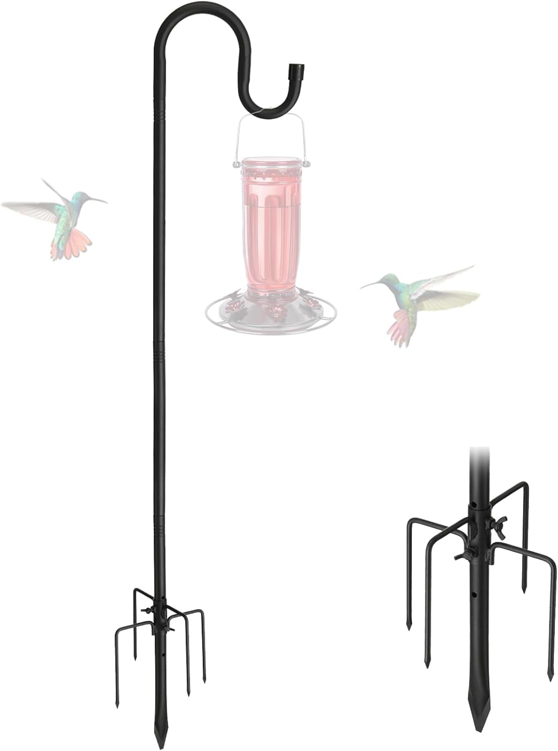 Shepherd Hook, Bird Feeding Rod, Suitable for Outdoor Use, Hummingbird ...