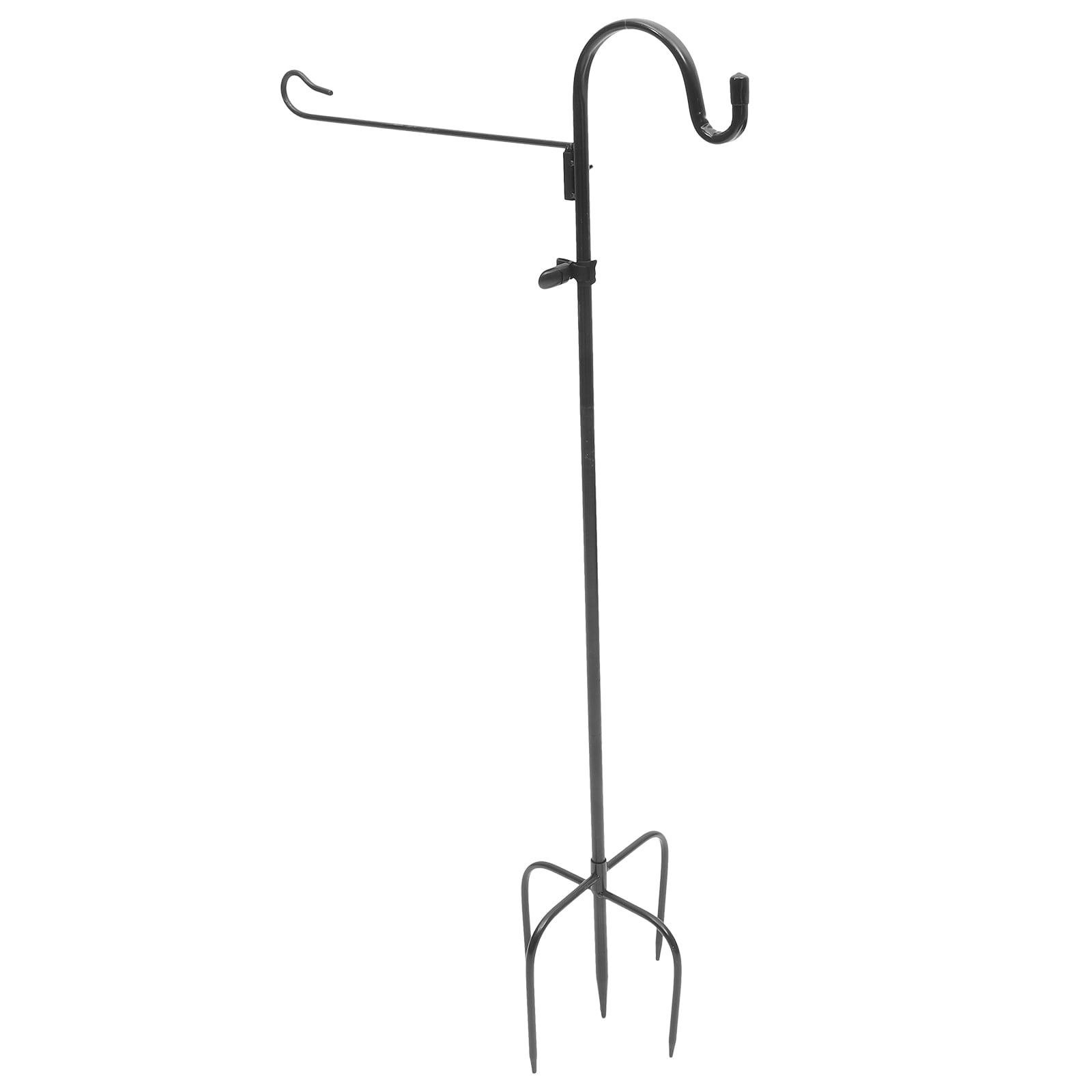 Shepherd Hook Plant Stand Flag Holder Metal Hooks Banner Pole Stands ...