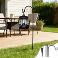 Shepherd-Hooks, Adjustable for Bird-Feeder Lantern, Plants Hook Garden ...