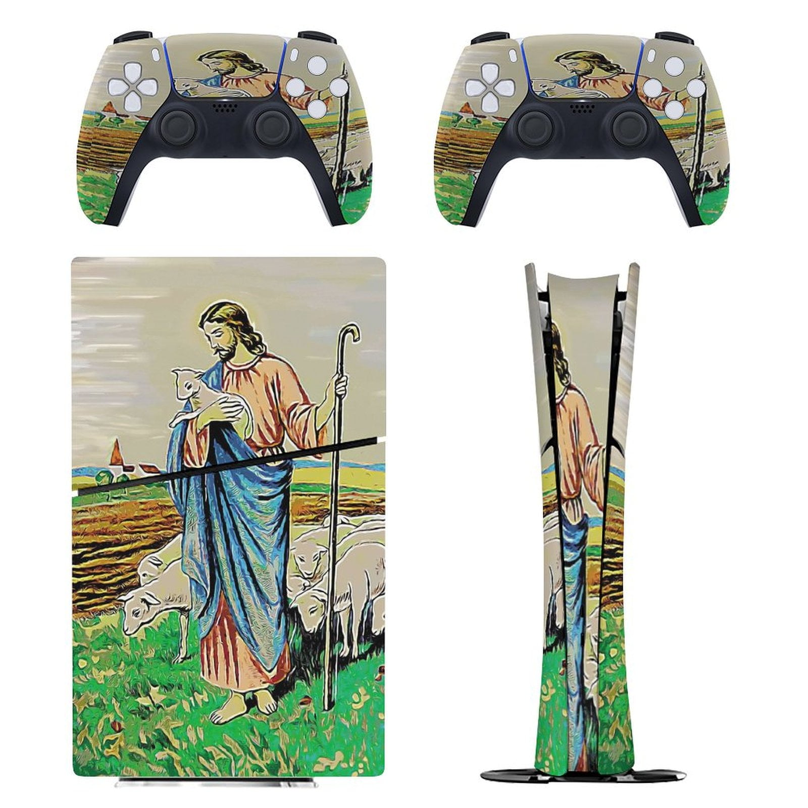 Shepherd, Jesus, Christ PS5/PS5 Slim Digital Disc Skin Sticker For ...
