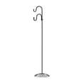 Shepherds Hook Stand Plant Basket Lantern Holder with Adjustable Height ...