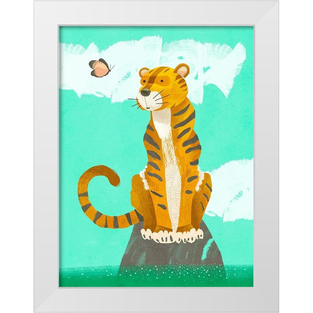 Sheppard, Lucca 11x14 White Modern Wood Framed Museum Art Print Titled ...