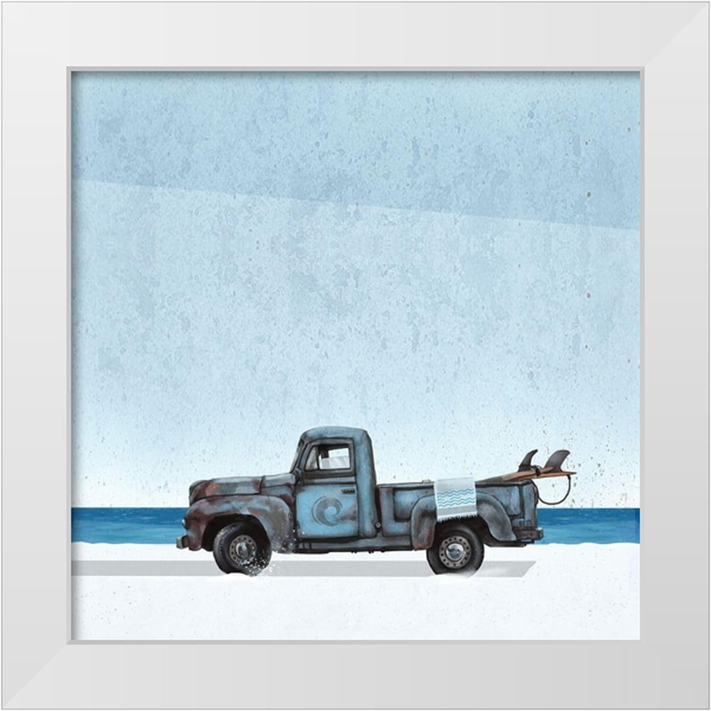 Sheppard, Lucca 15x15 White Modern Wood Framed Museum Art Print Titled ...