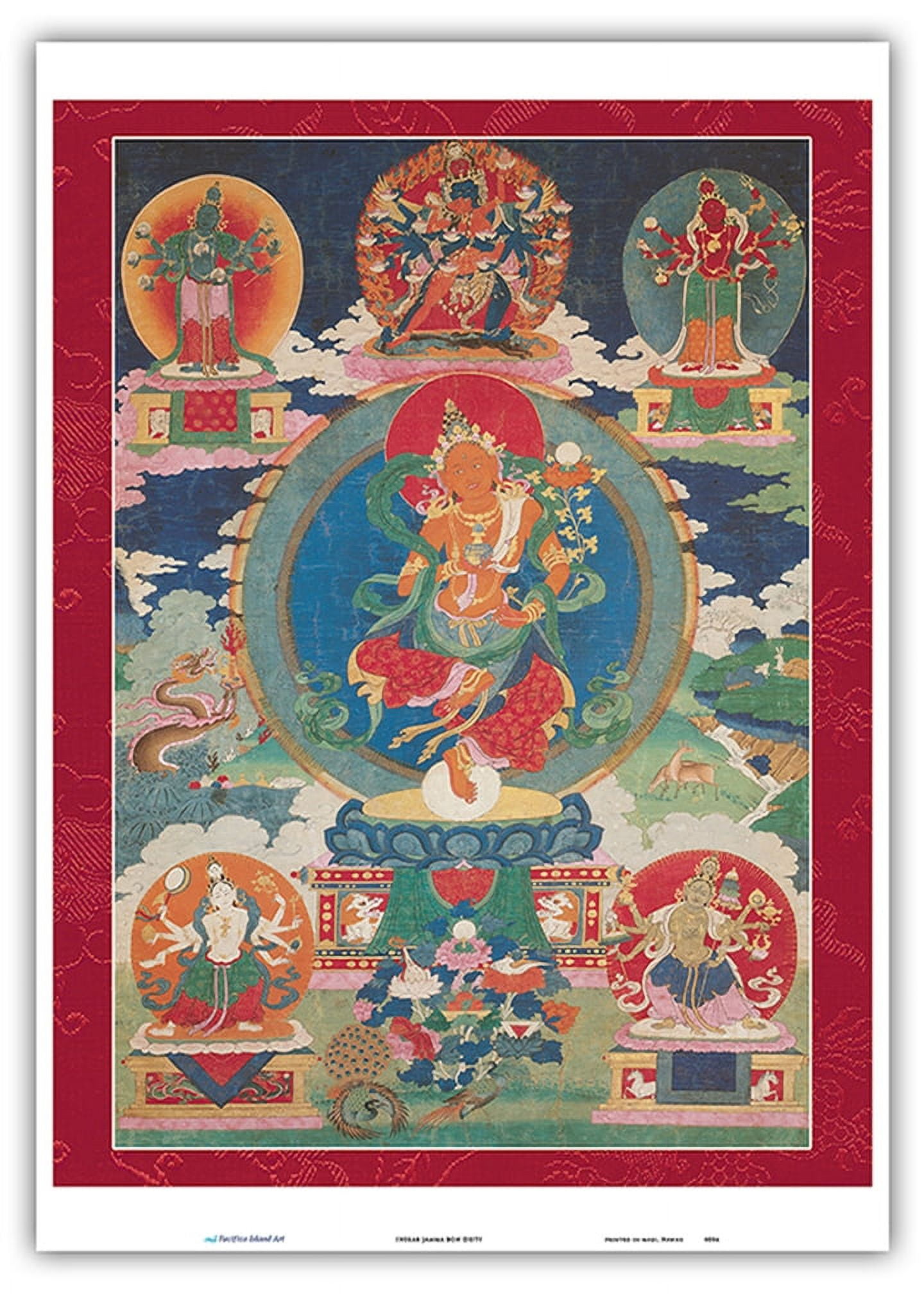 Sherab Jamma - The Loving Mother of Wisdom - Bon Deity - Vintage ...