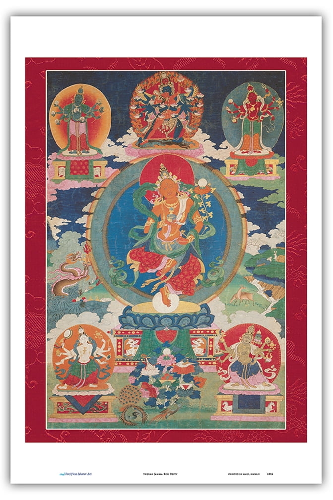 Sherab Jamma - The Loving Mother of Wisdom - Bon Deity - Vintage ...