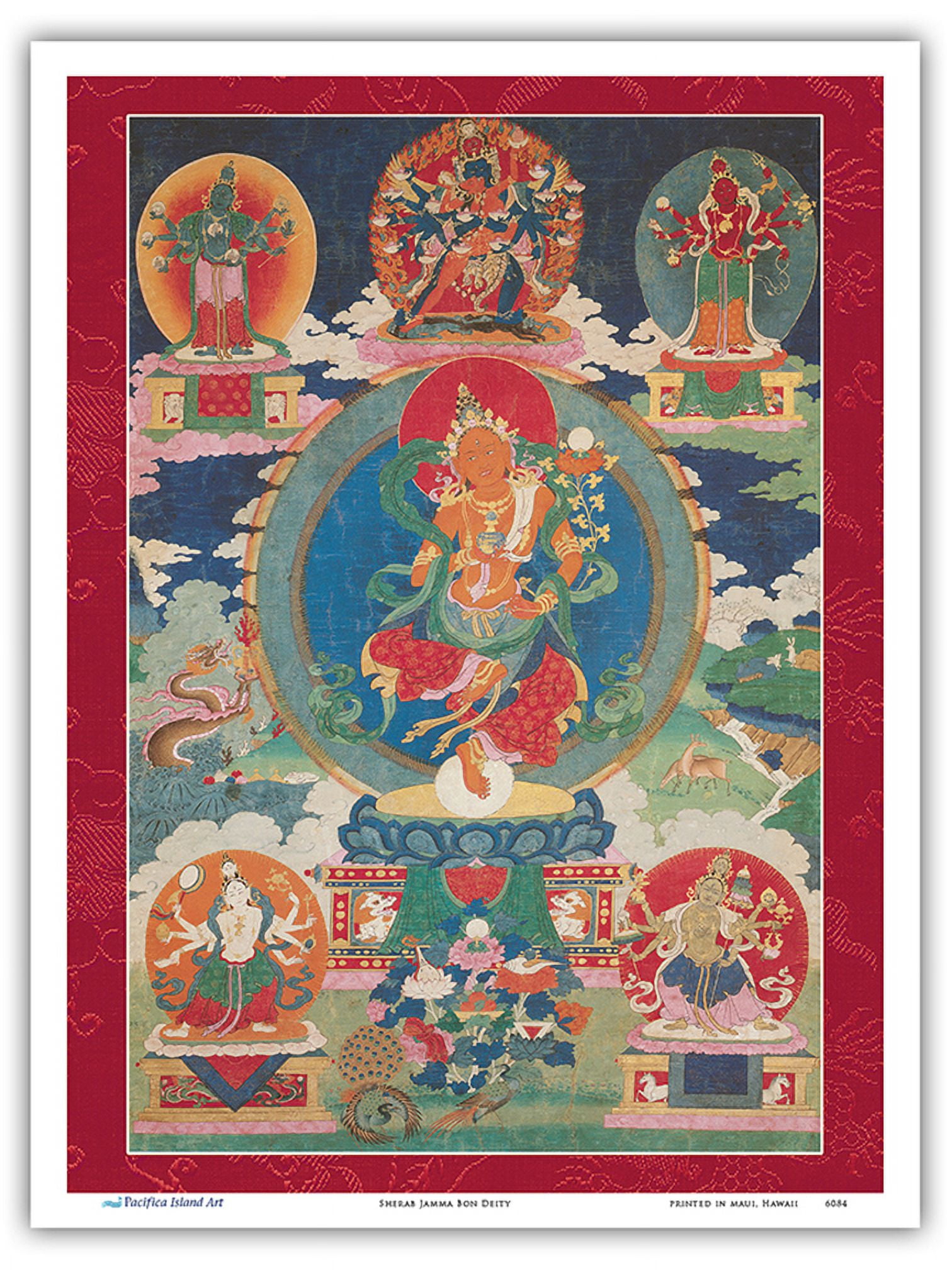 Sherab Jamma - The Loving Mother of Wisdom - Bon Deity - Vintage ...