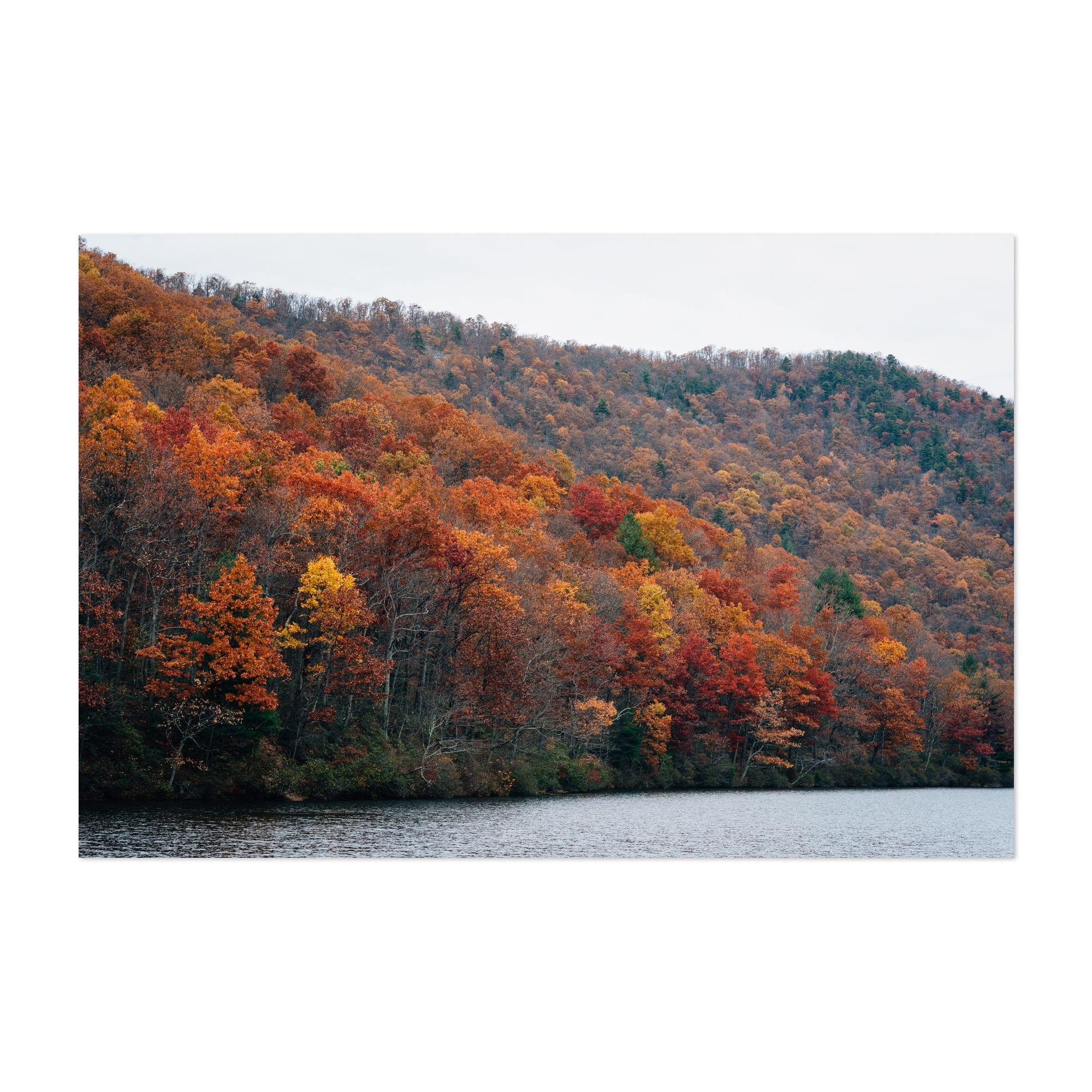 Sherando Lake No. 2 - Virginia Photography Unframed Wall Art Print 20 x ...