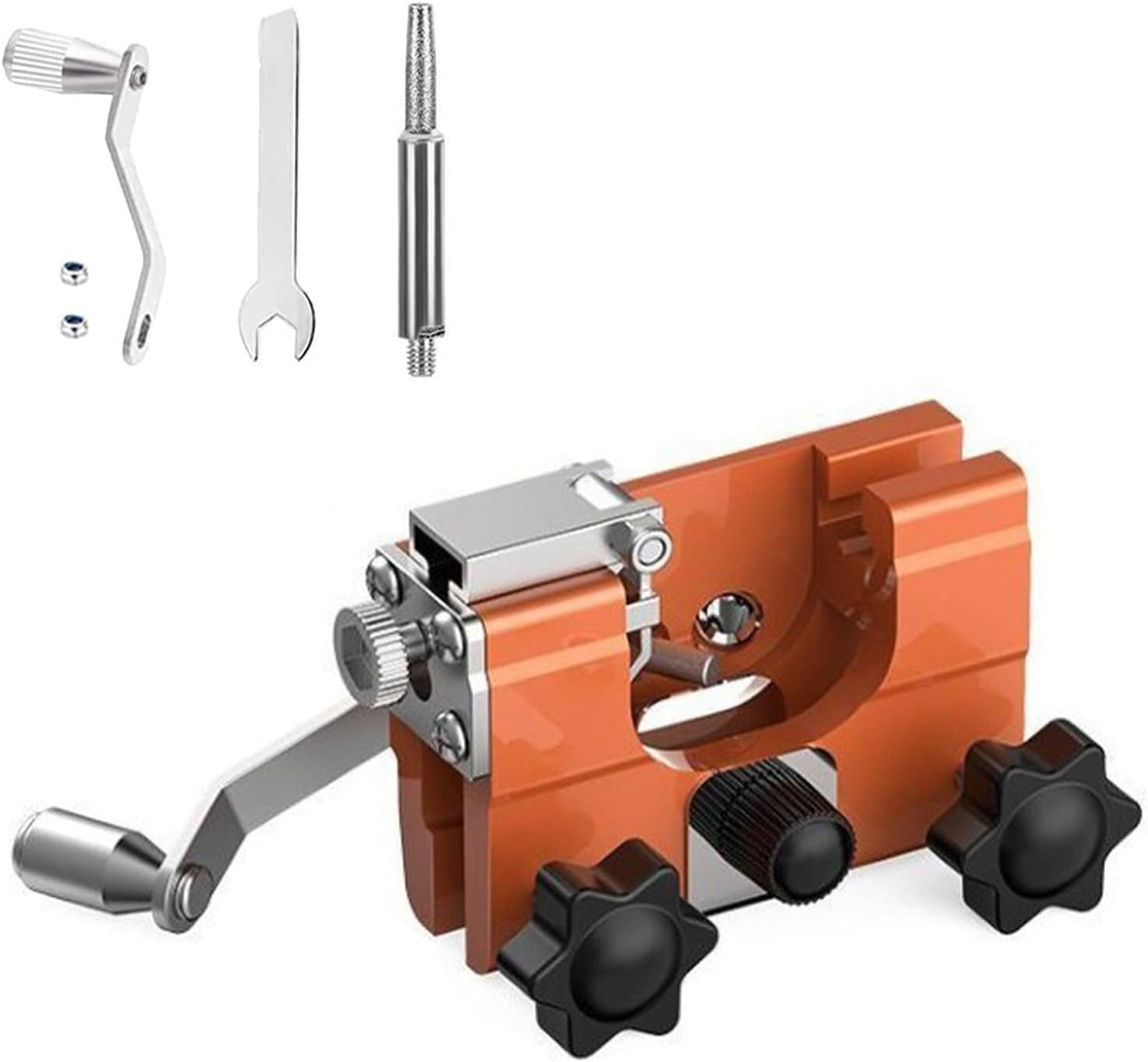 Sherem Chainsaw Sharpener, Chainsaw Chain Sharpening Jig with ...