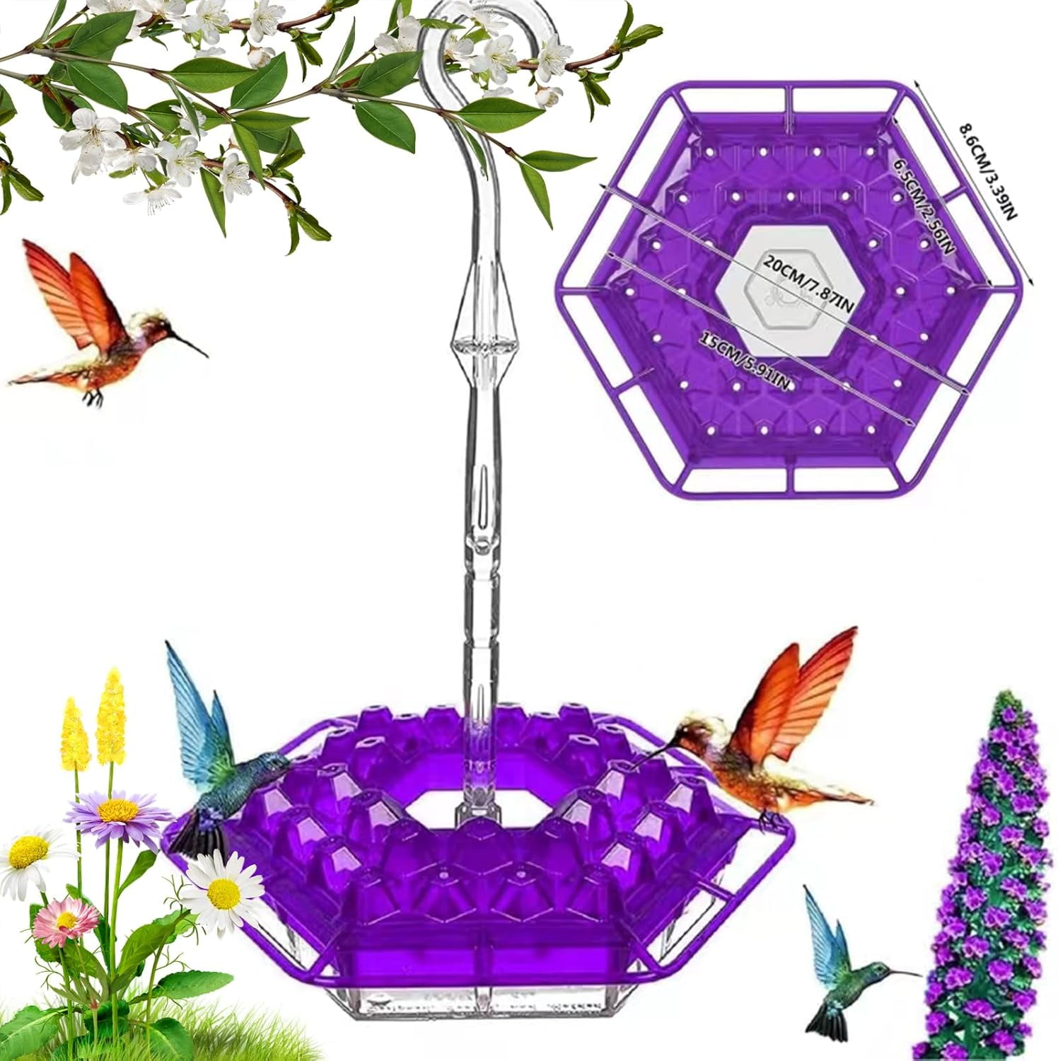 Sherem Hummingbird Feeder, Shirem Hummingbirds Feeder, Ant and Bee ...