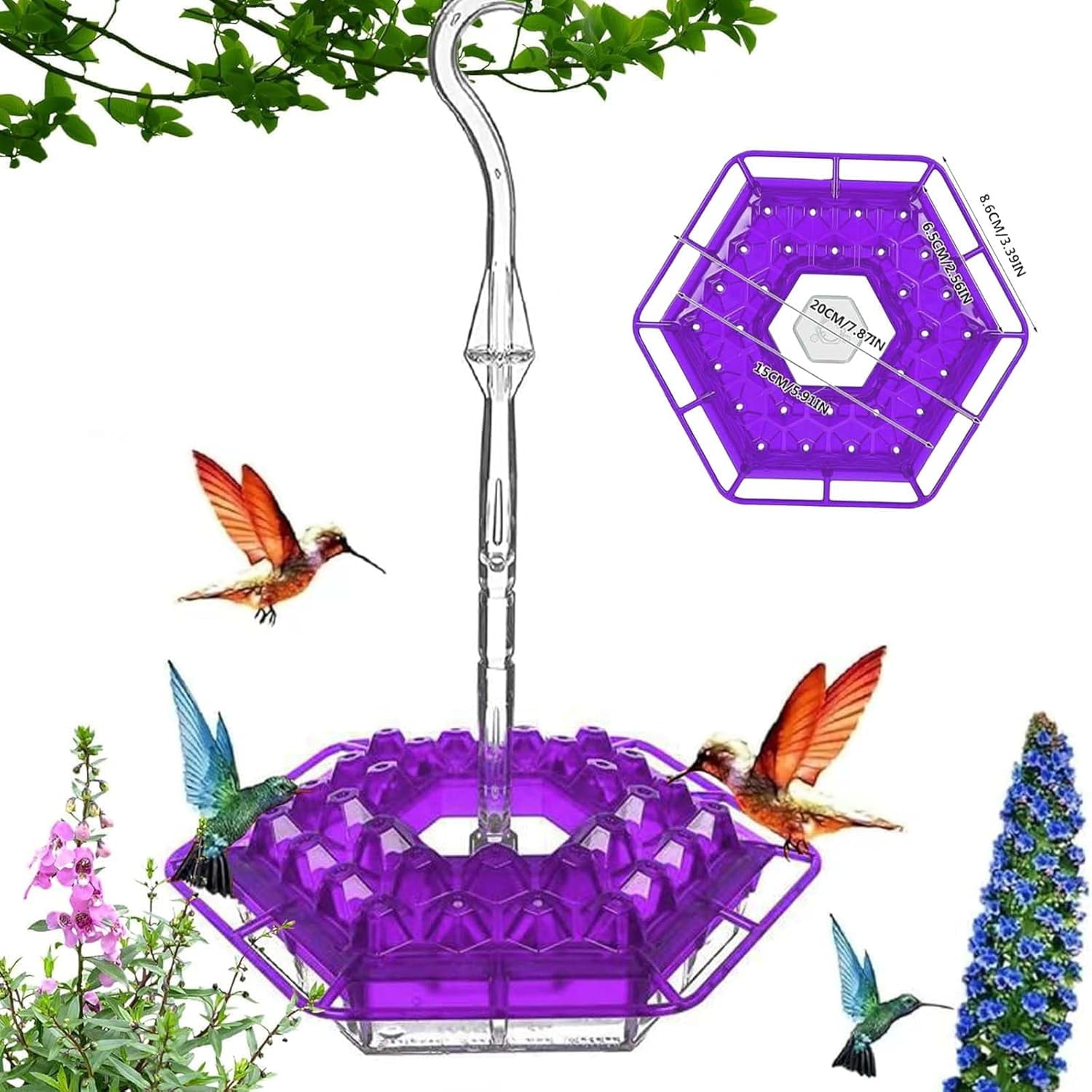 Sherem Hummingbird Feeder, Shirem Hummingbirds Feeder, Ant and Bee ...