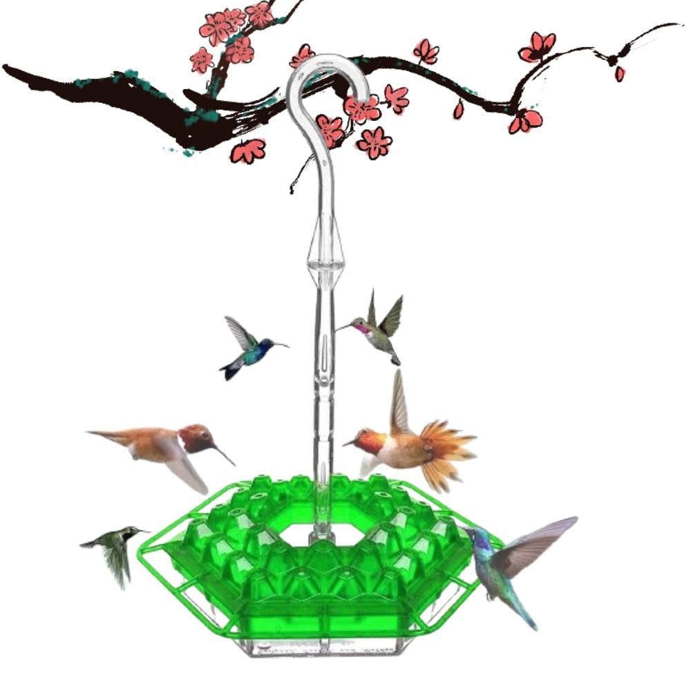 Sherem Hummingbird Water Feeders for Outdoors, Hummingbird Feeding Tube ...