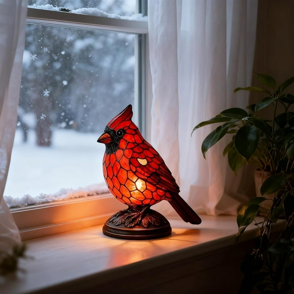 Cardinal Lamp