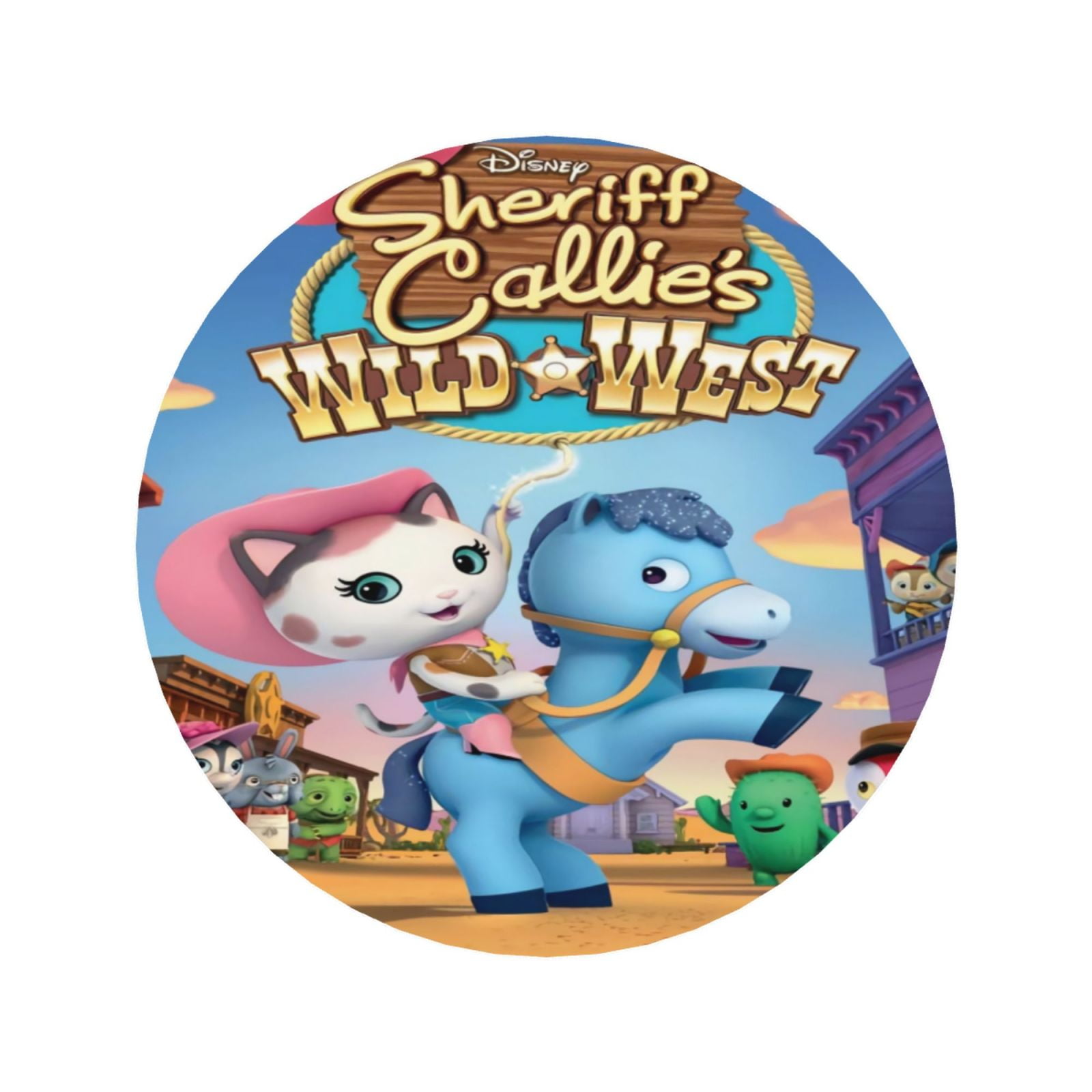 Sheriff Callie'S Wild West Fridge Magnets, Acrylic Magnetic ...