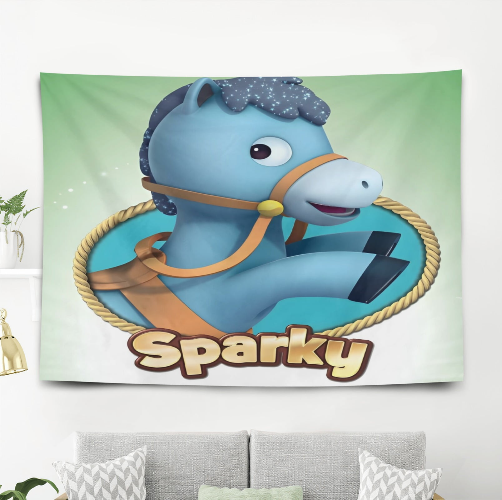 Sheriff Callie Wild West Pattern Wall Hanging 50*60 Inches High-Quality ...