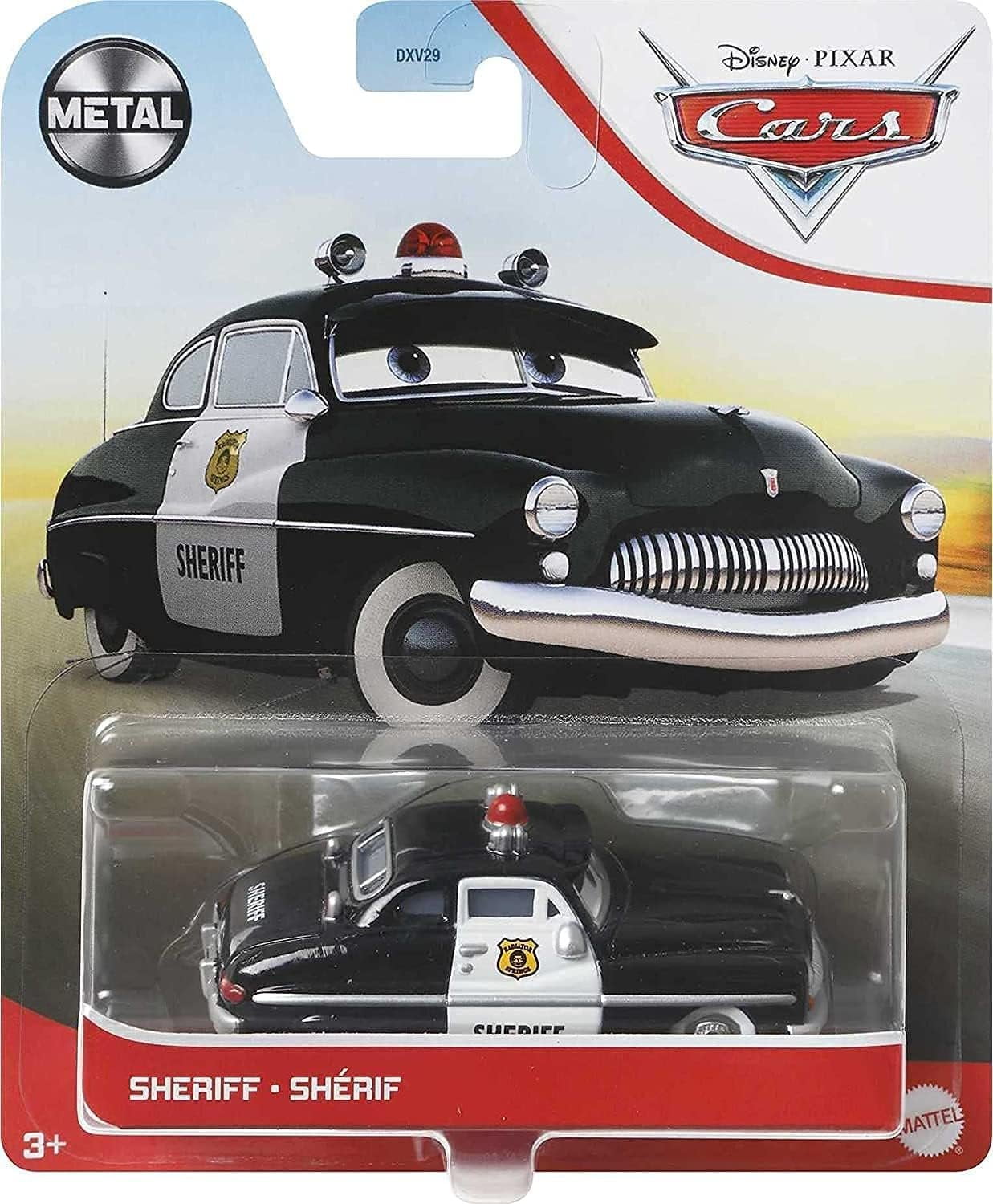 Sheriff (Disney Cars, Mattel) - Walmart.com