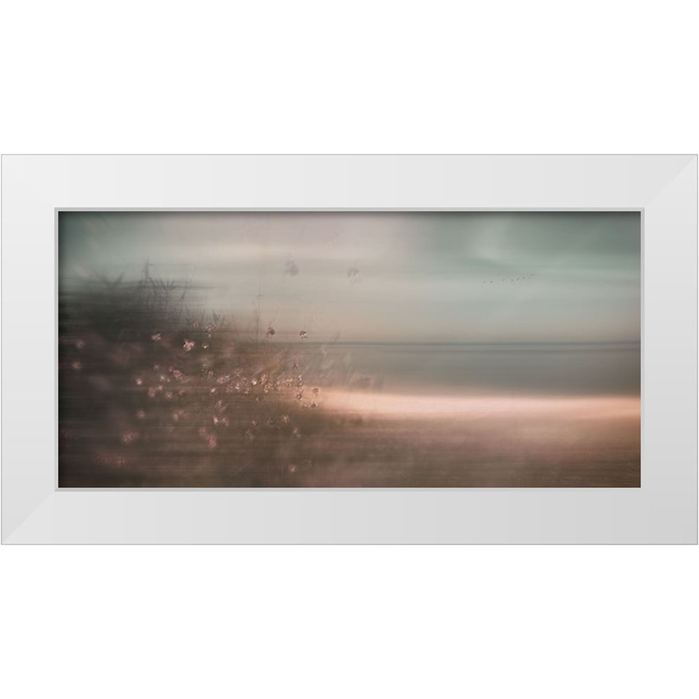 Sherin.Abdou 18x11 White Modern Wood Framed Museum Art Print Titled ...