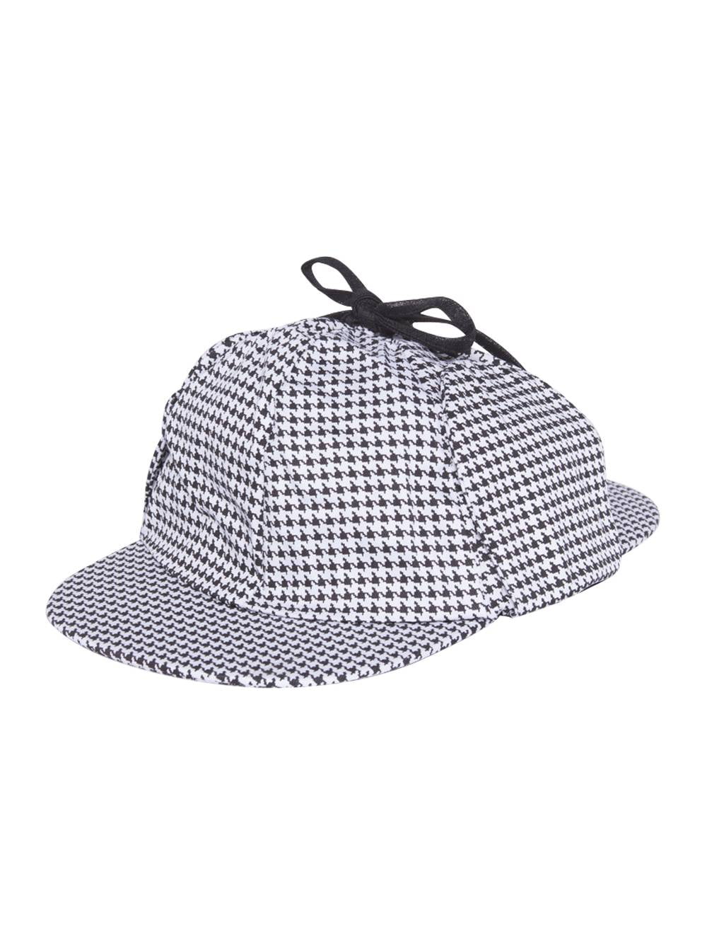 Sherlock Holmes Cap Detective Hat Doctor Costume Adult Deerstalker ...