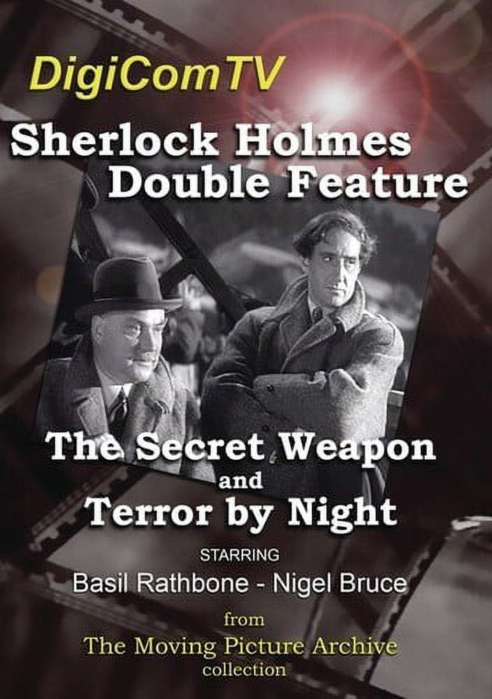 Sherlock Holmes Double Feature: The Secret Weapon/Terror By Night (DVD), Digicomtv, Mystery ...