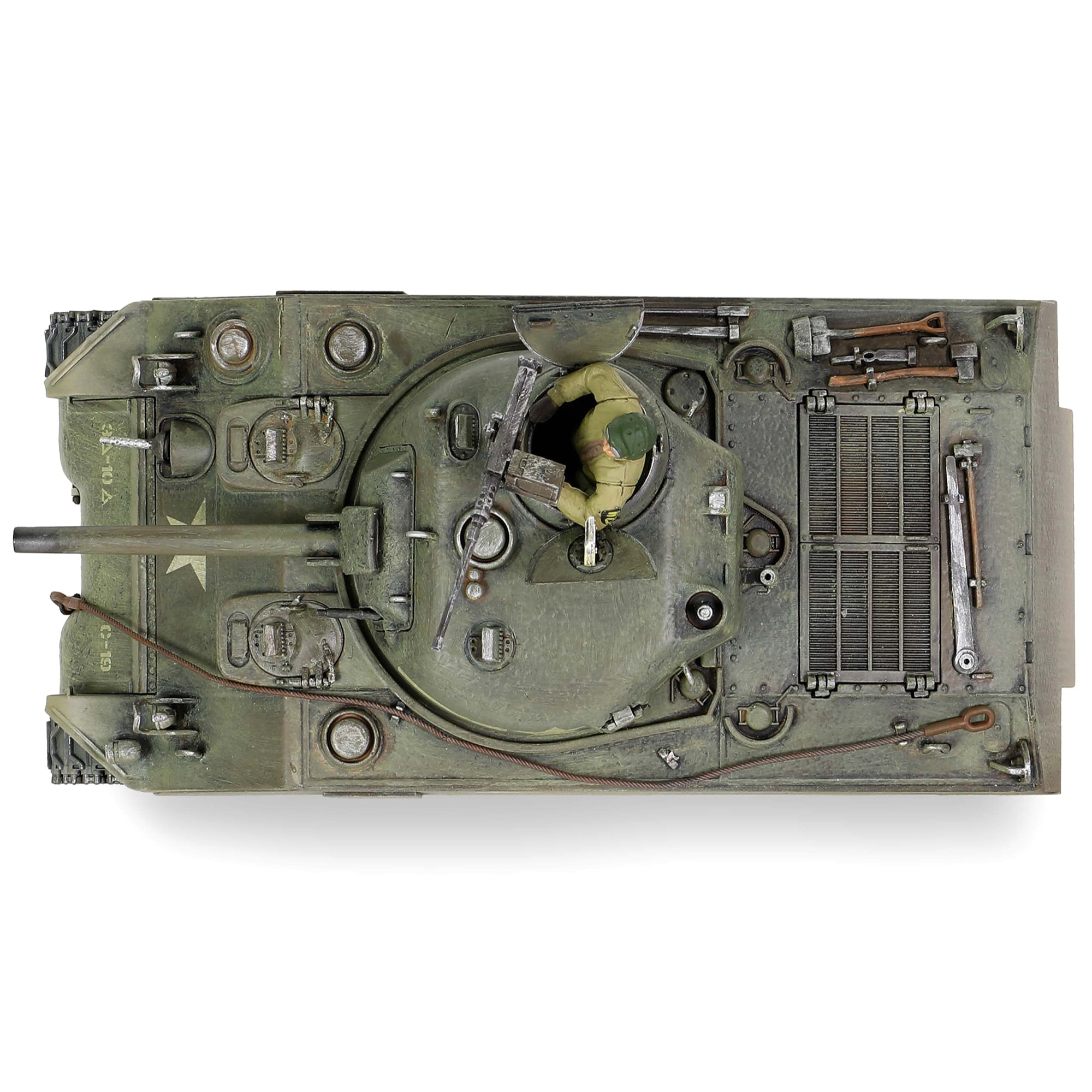 Sherman M4A3 (75) Medium Tank U.S. "Training vehicle" (1943) "Engine ...