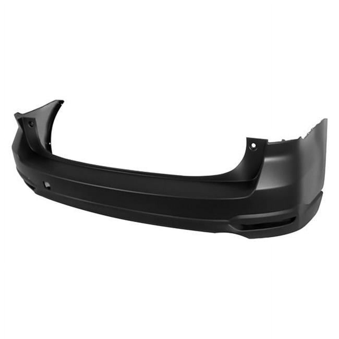 Sherman Parts Rear Bumper Cover without Object Sensors with Textured ...