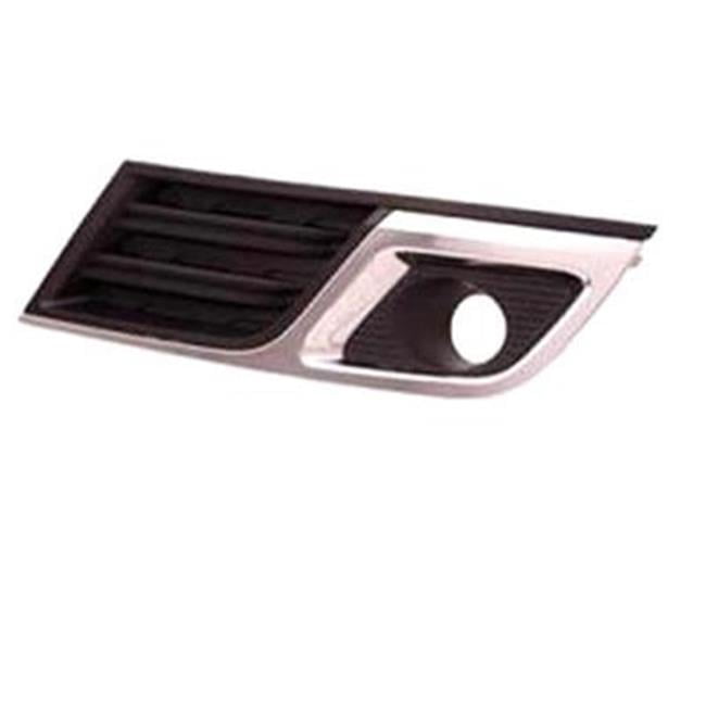 Sherman Parts Right Front Bumper Insert Fog Lamp Cover Mat with Molding ...