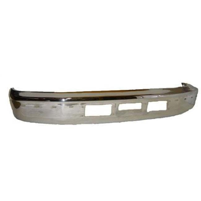 Sherman Parts SHE578-90-4T Front Bumper with Pad Holes & Large Center ...