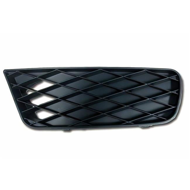 Sherman Parts Sedan & Outer Grille Matte Black Left Front Bumper Insert ...
