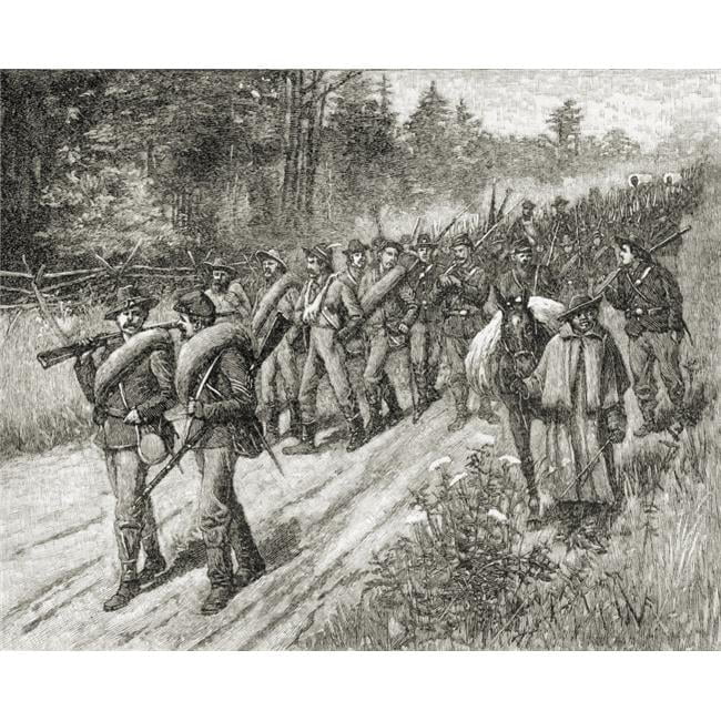Shermans Army on the March to the Sea 1865. From the Book A Brief ...