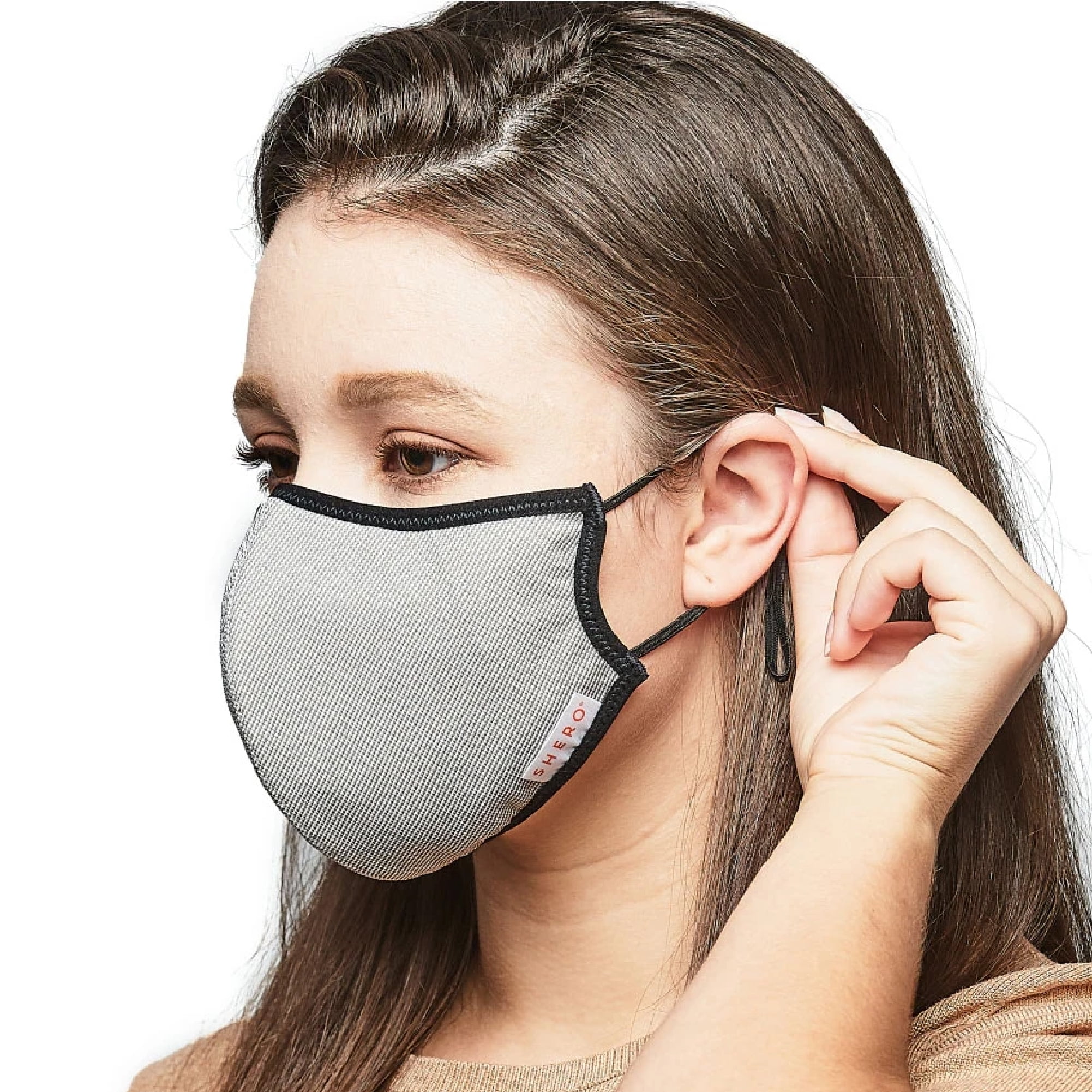 Shero 3-Layer Copper Face Mask With Nose Wire, Washable and Breathable ...