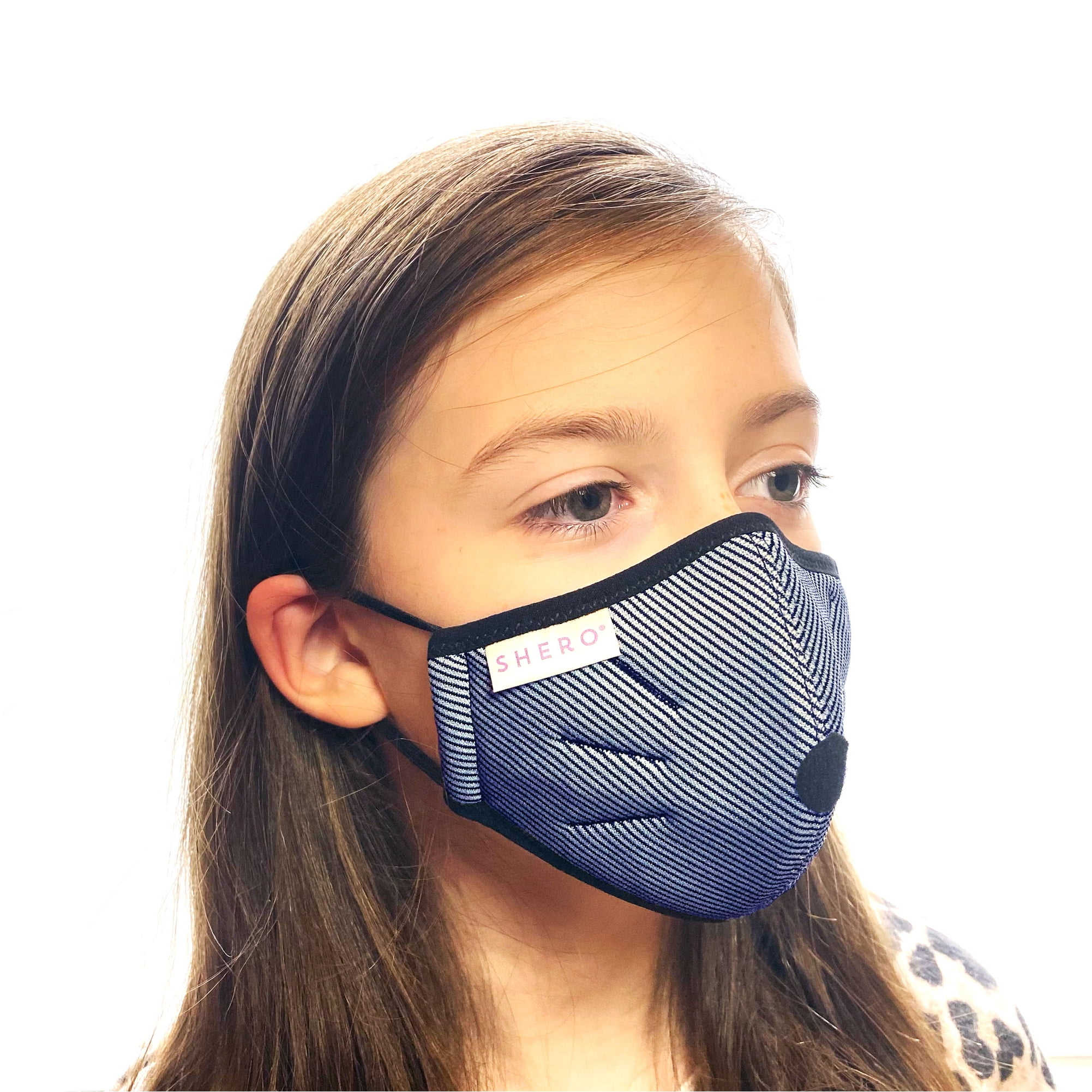 Shero 6-Layer Copper-Infused Childrens Reusable Face Mask, Washable and ...