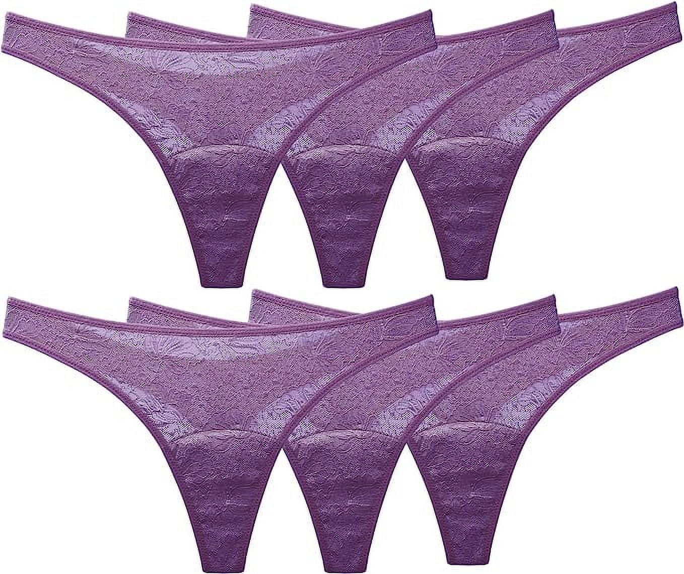 Shero Goodbye Leaks Panty - Lace Thong Heather XS (6 Pack) - Walmart.com