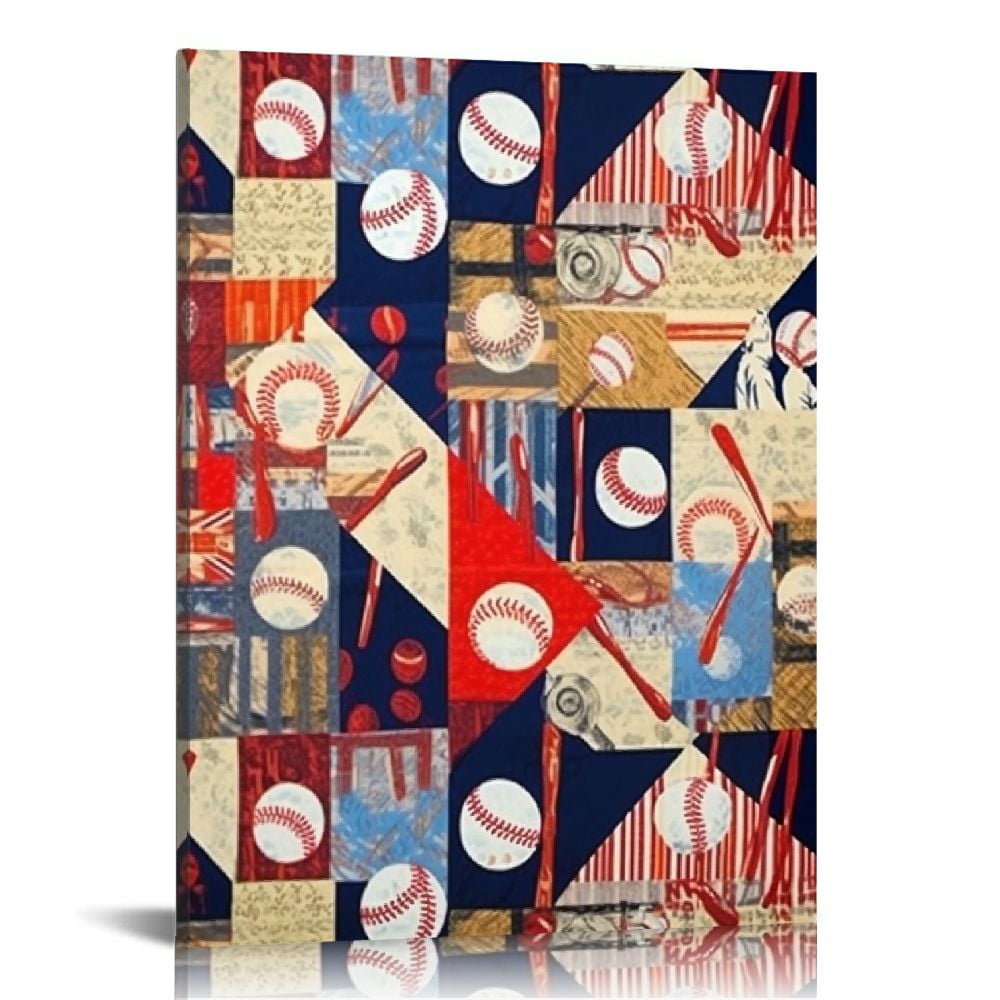 SheronV Baseball Bats Balls Fine Art Aesthetic Poster & Print Wall ...