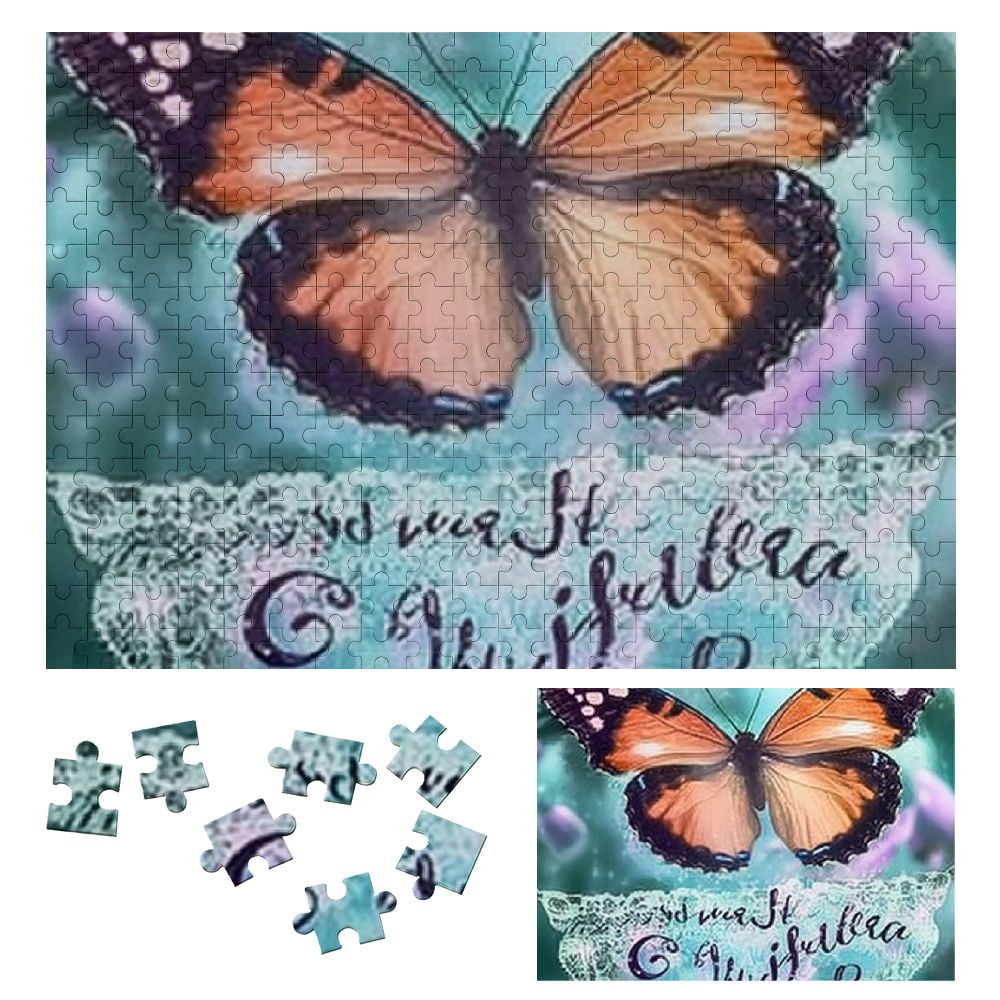 Sheronv Butterfly Theme Impossible Wooden Puzzles for Family and ...