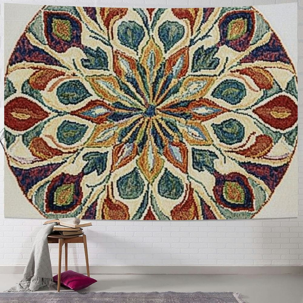 Sheronv Circular Design Tapestry Wall Hanging Unique Style for Home ...
