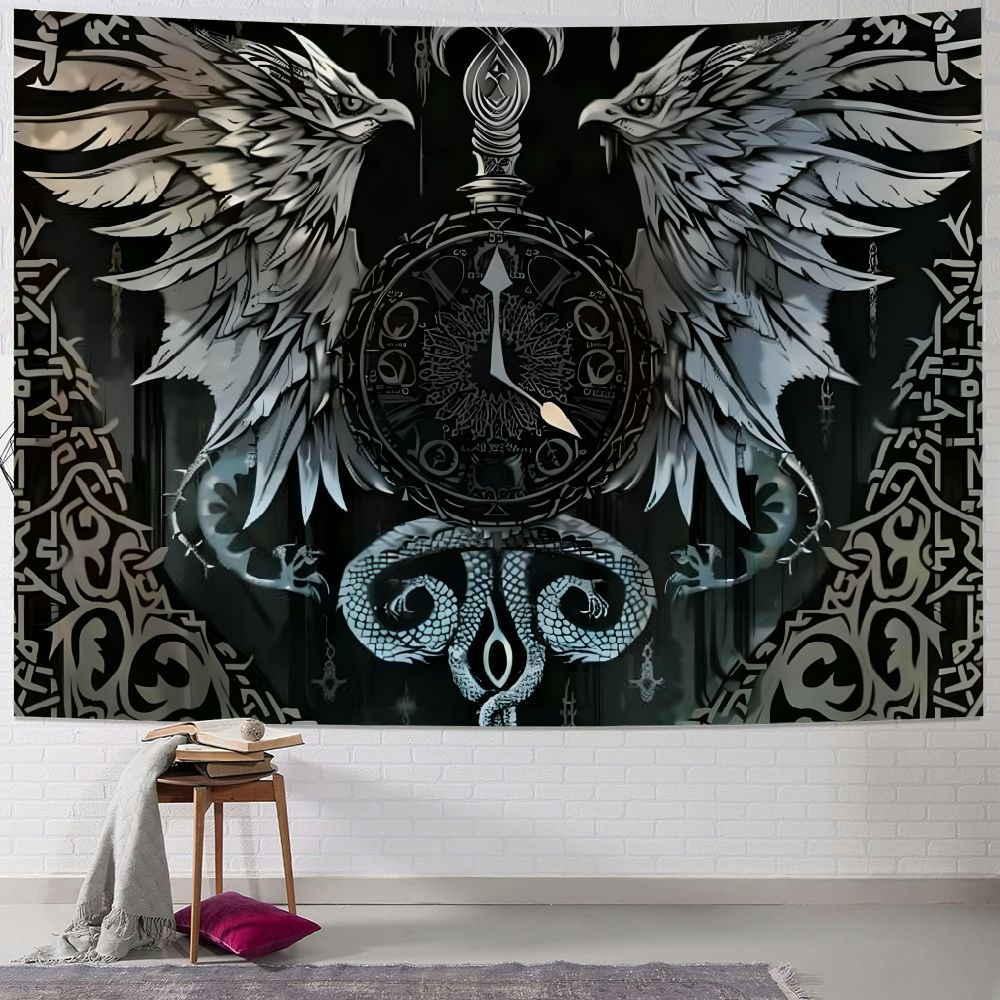 Sheronv Dragon Wings Tapestry Wall Hanging Unique Style Graphic ...
