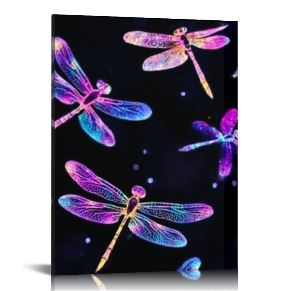 Sheronv Dragonflies Glowing Wings Fine Art Aesthetic Poster & Print ...