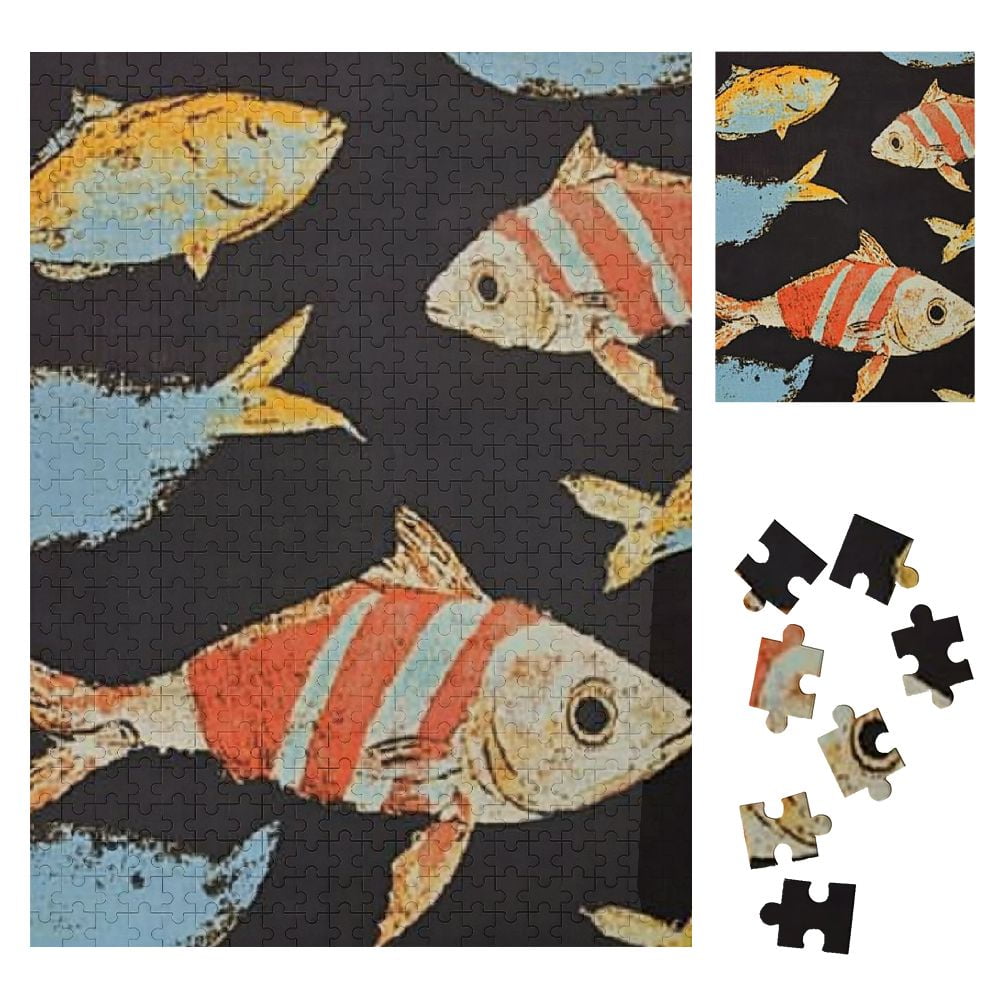 Sheronv Fish Wooden Jigsaw Puzzle Vertical Impossible Wooden Puzzles ...