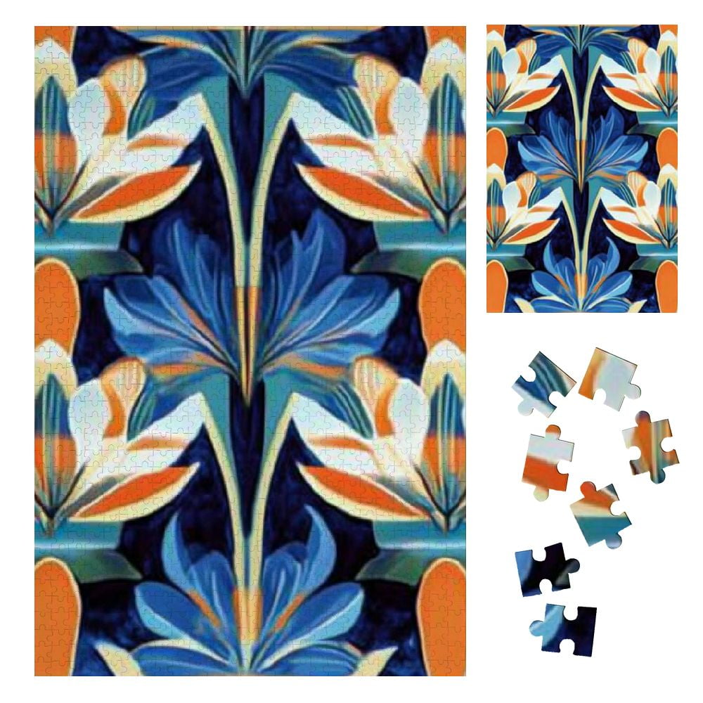 Sheronv Flowers Wooden Jigsaw Puzzle Vertical Impossible Wooden Puzzles ...