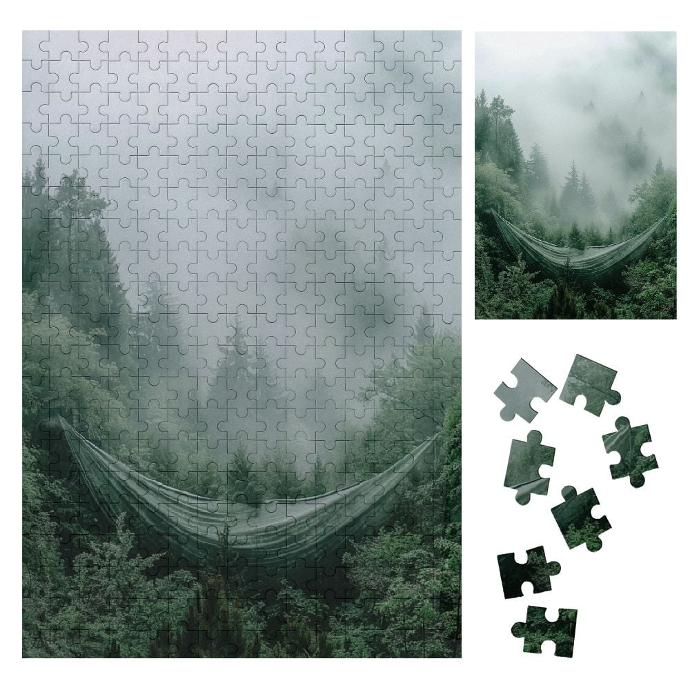 Sheronv Forest Scene Wooden Jigsaw Puzzle | Premium Eco-Friendly Wooden ...