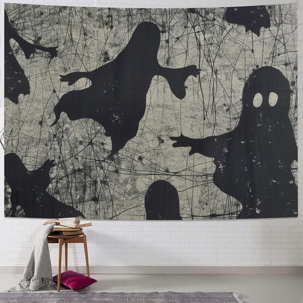 Sheronv Ghost Pattern Chiharu Shiota Tapestry Wall Hanging Unique Style ...