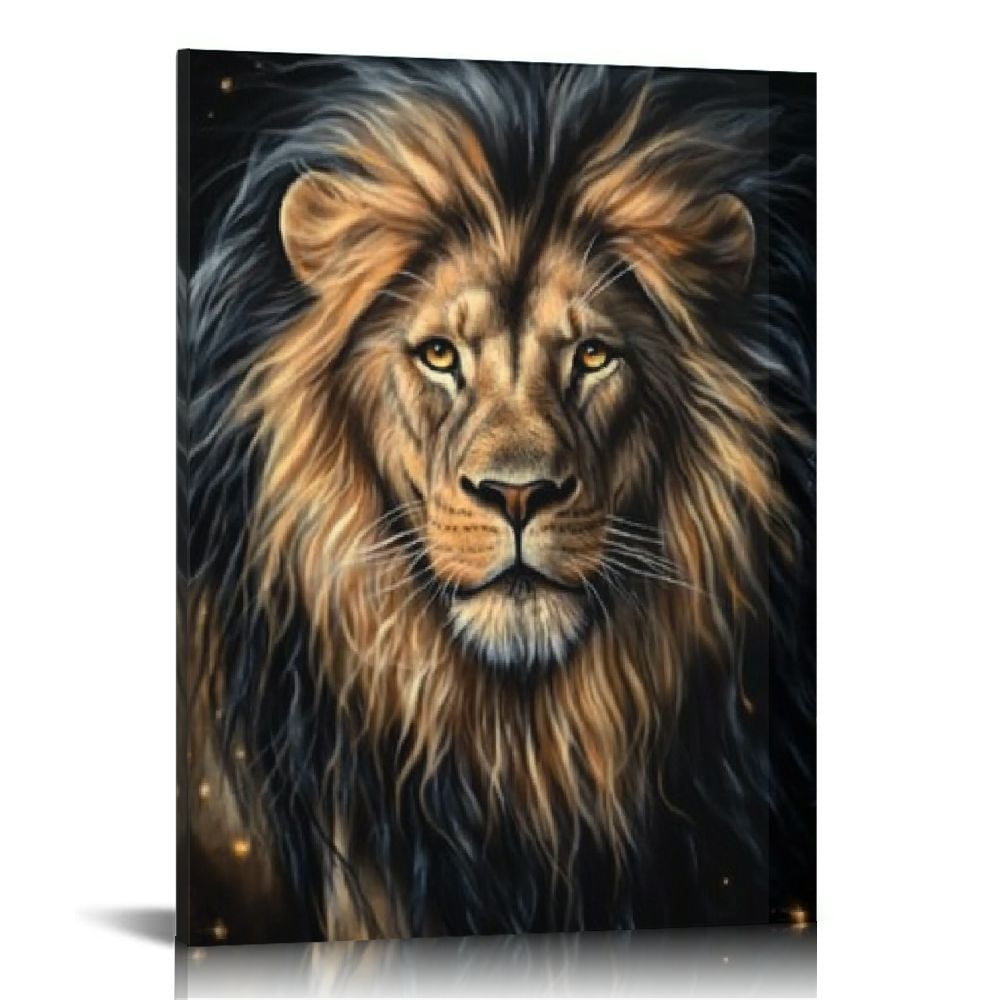 Sheronv Lion Mane Fine Art Aesthetic Poster Print Wall Painting for ...