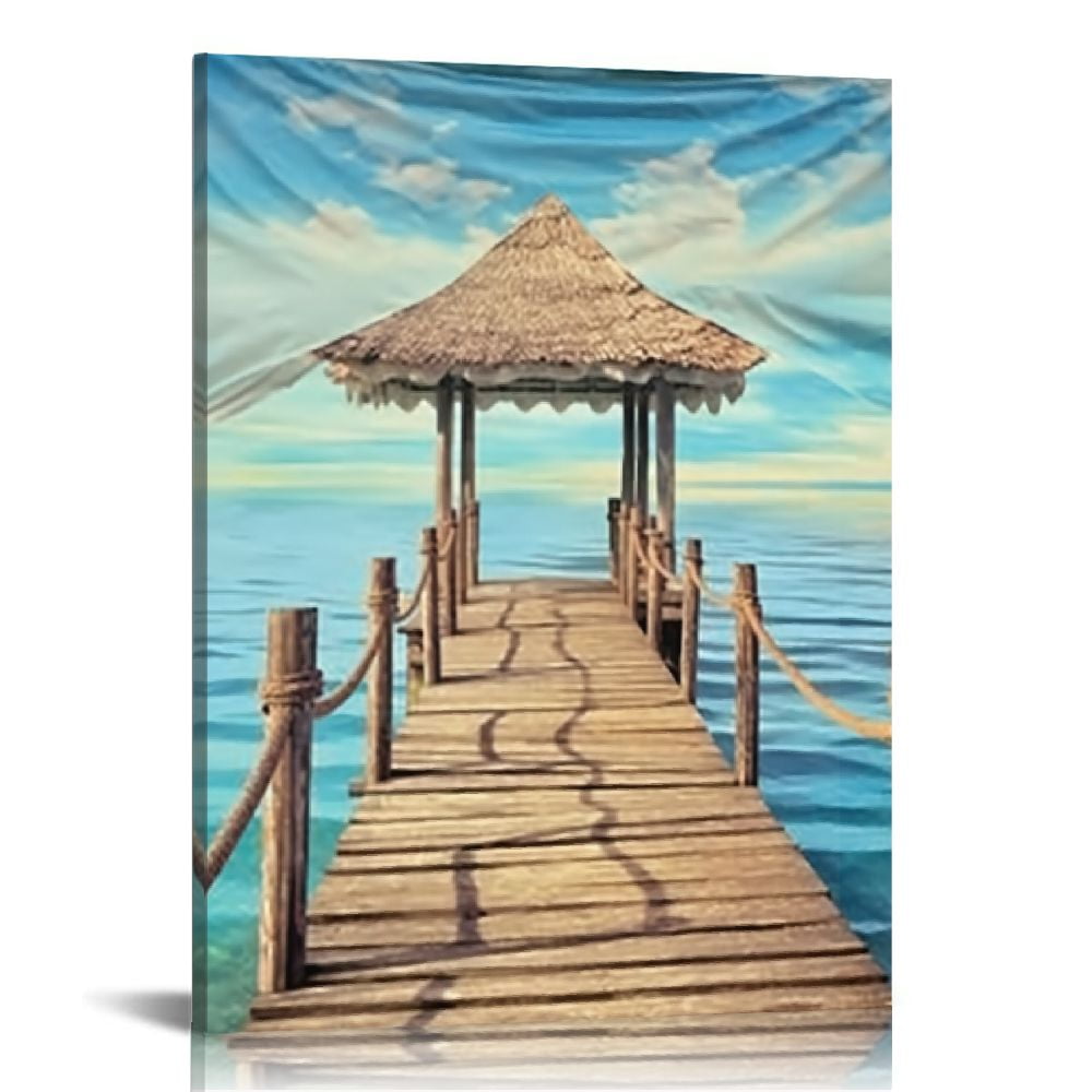 Sheronv Ocean View Fine Art Aesthetic Poster & Print Wall Painting for ...