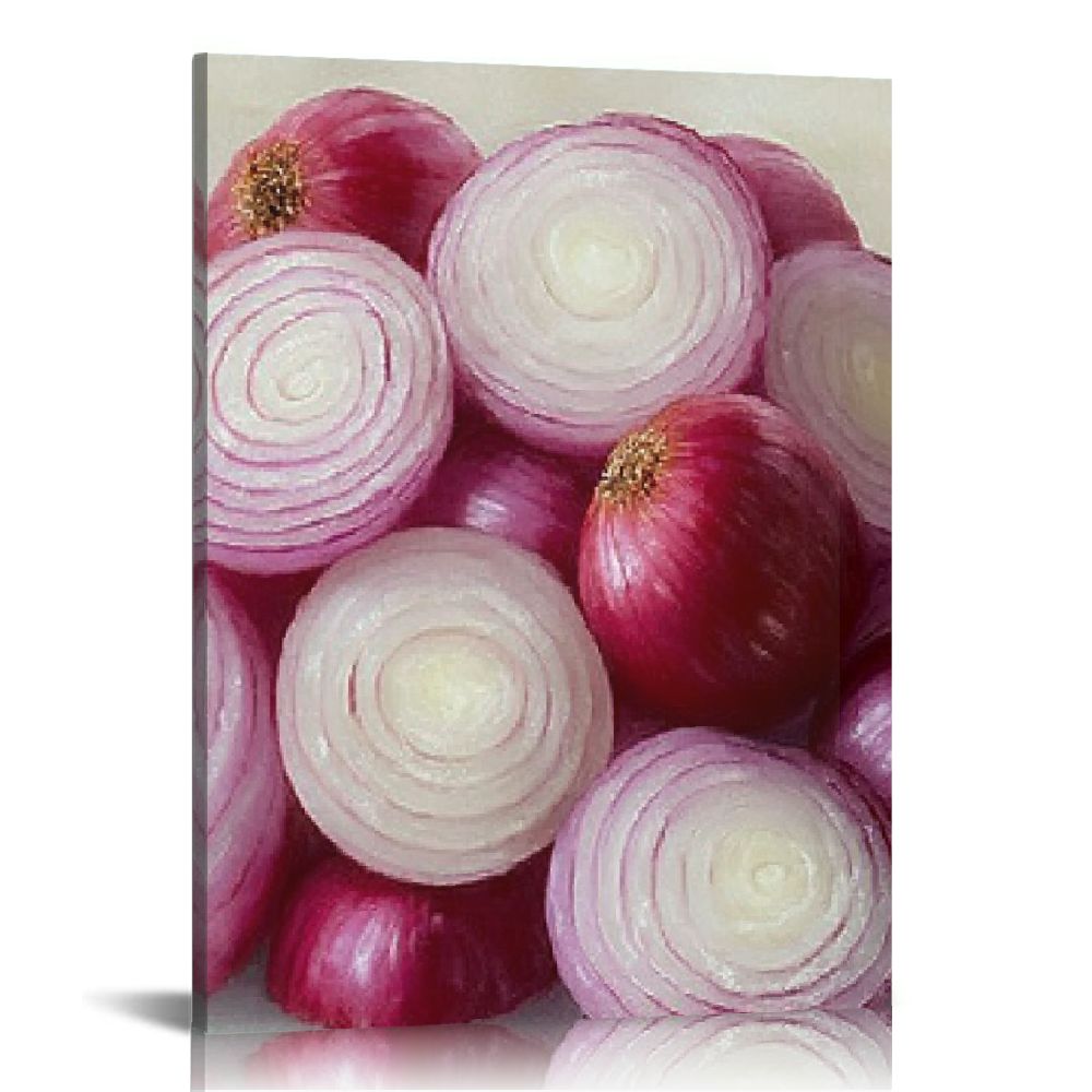 Sheronv Onions Fine Art Aesthetic Poster & Print Wall Painting for Home ...
