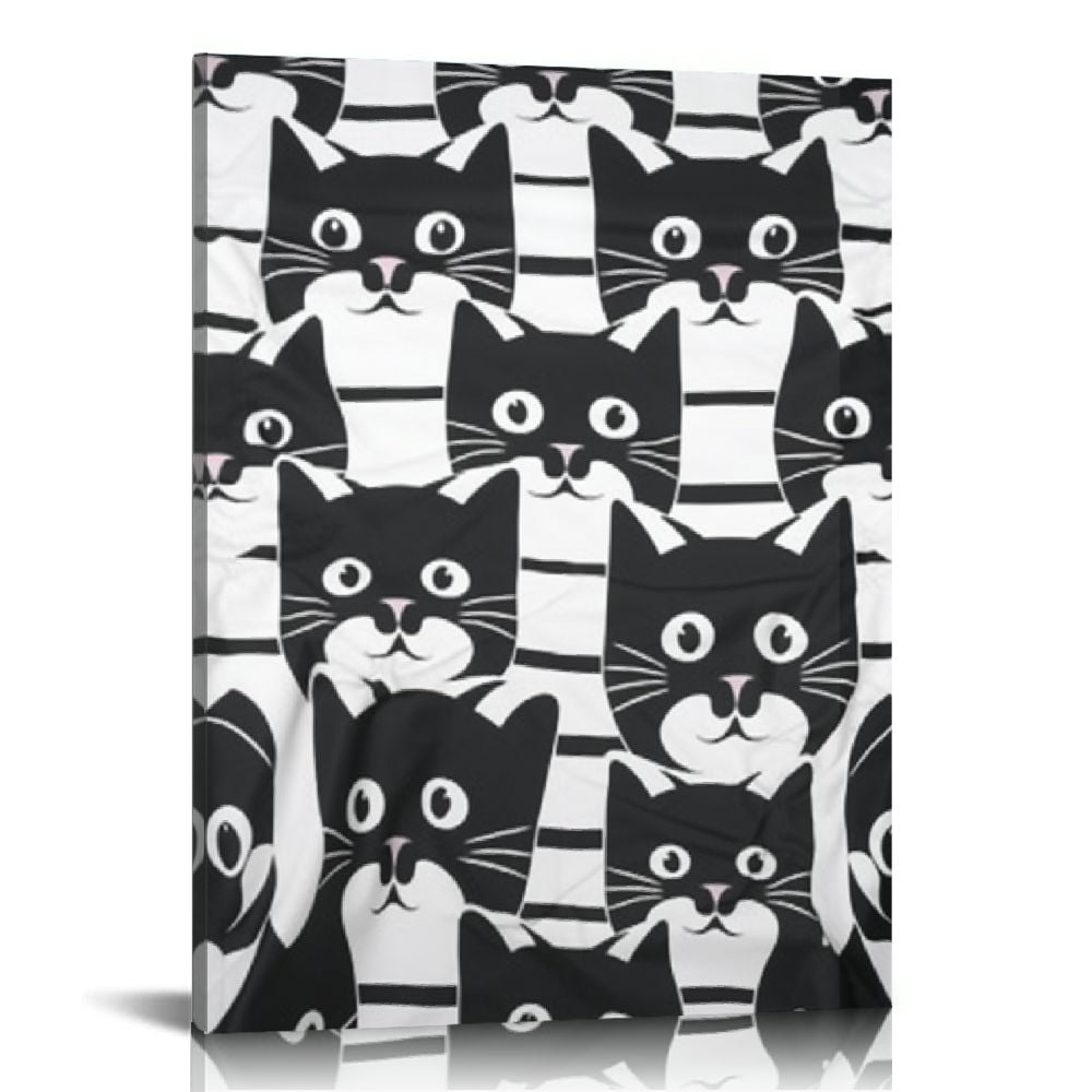 Sheronv Optical Illusion Fine Art Aesthetic Canvas Wall Painting for ...