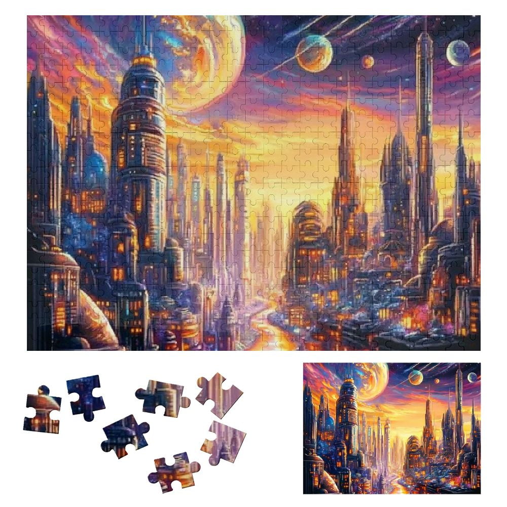 Sheronv Planets Wooden Jigsaw Puzzle Challenging Difficult Wood Puzzles ...